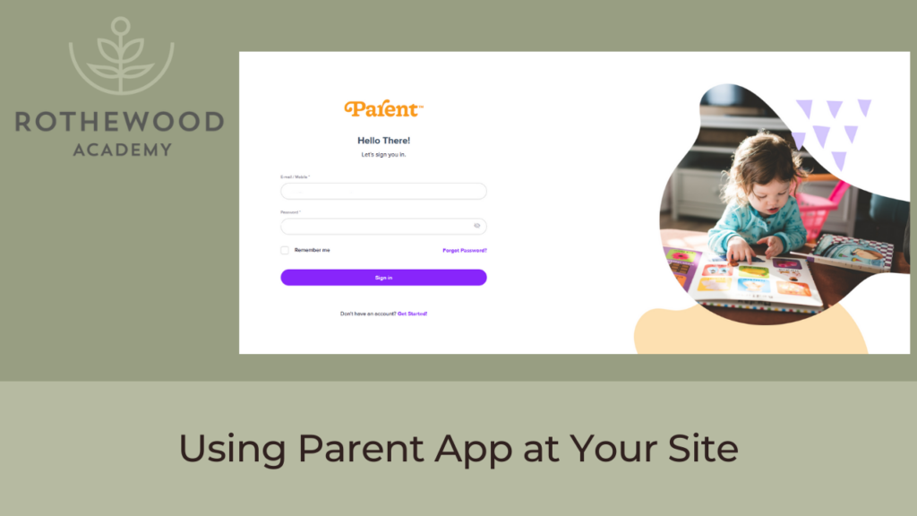 Using Parent App | Rothewood Academy